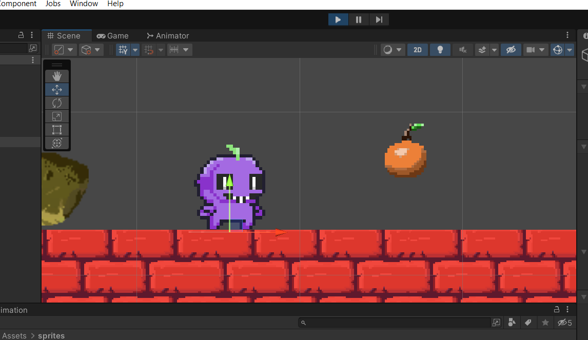 controlador de personaje 2D